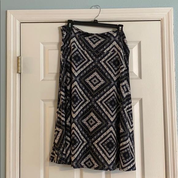 LuLaRoe | Skirts | Xl Lularoe Azure Skirt | Poshmark